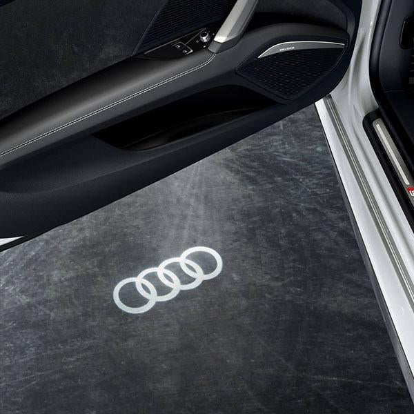 LED Entry Lights - Audi Rings - Audi NZ